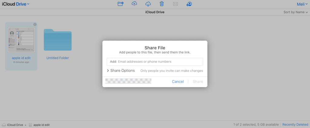 iCloud File Sharing 101 - Droplr - How-To Guides